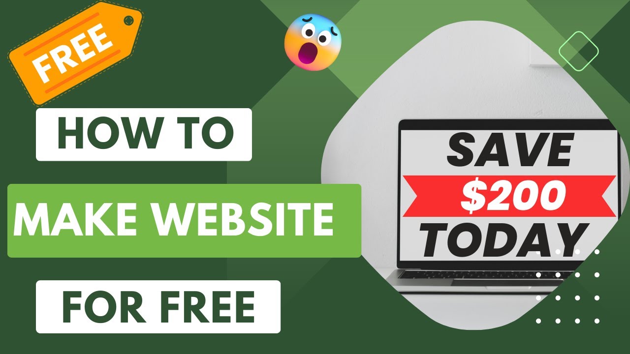 Step-by-step guide: How to create a website for Free - YouTube