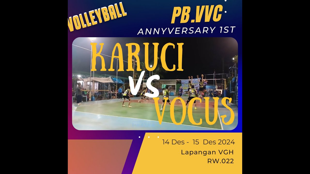 KARUCI vs VOCUS KU-2007 PUTRA MbedoossS ‼️8 BESAR || ANNYVERSARY 1ST - YouTube