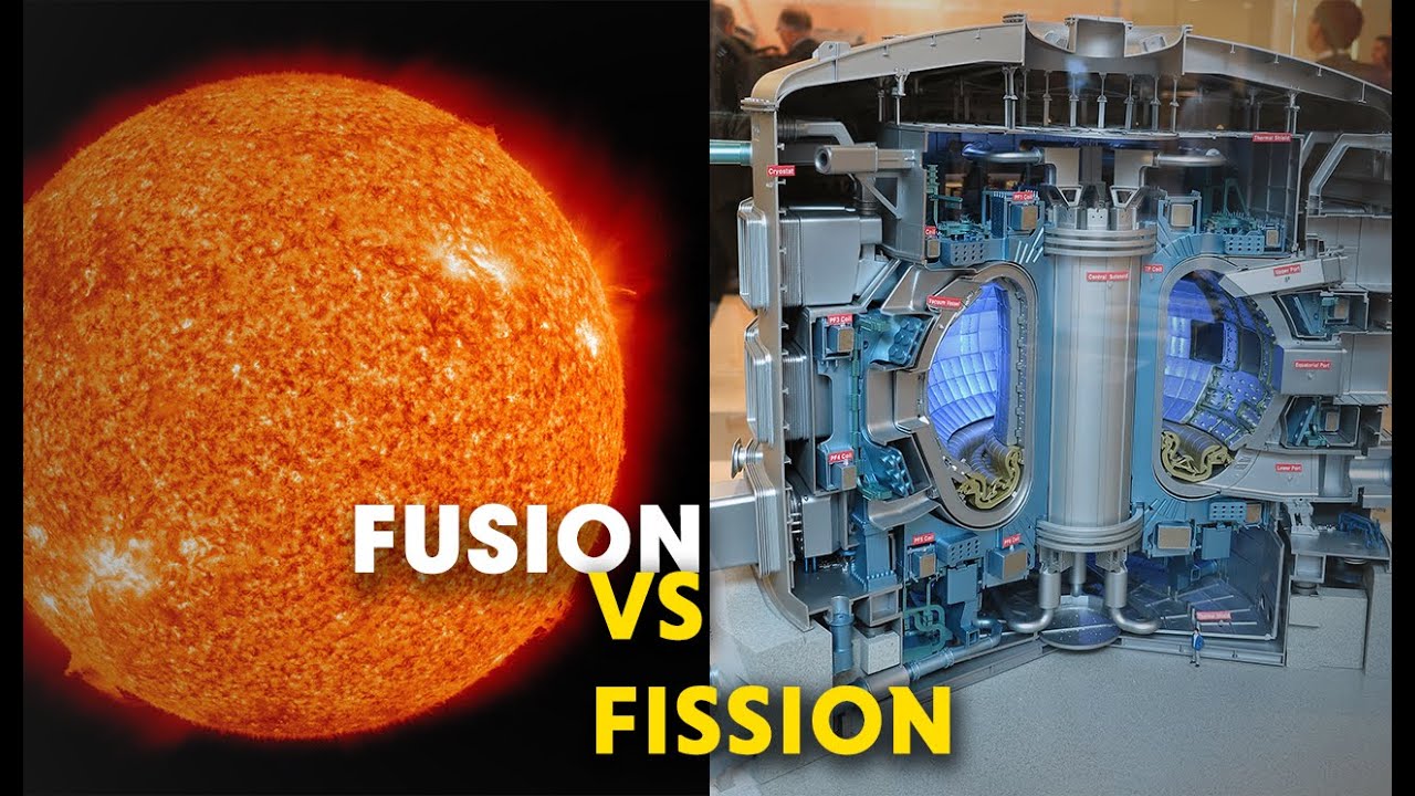 Nuclear Fusion vs Fission Explained in Hindi - YouTube