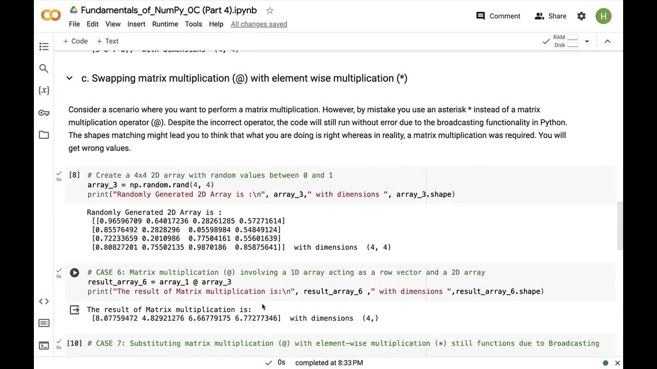 S24 Recitation 0C: Numpy Fundamentals Part 4 - YouTube