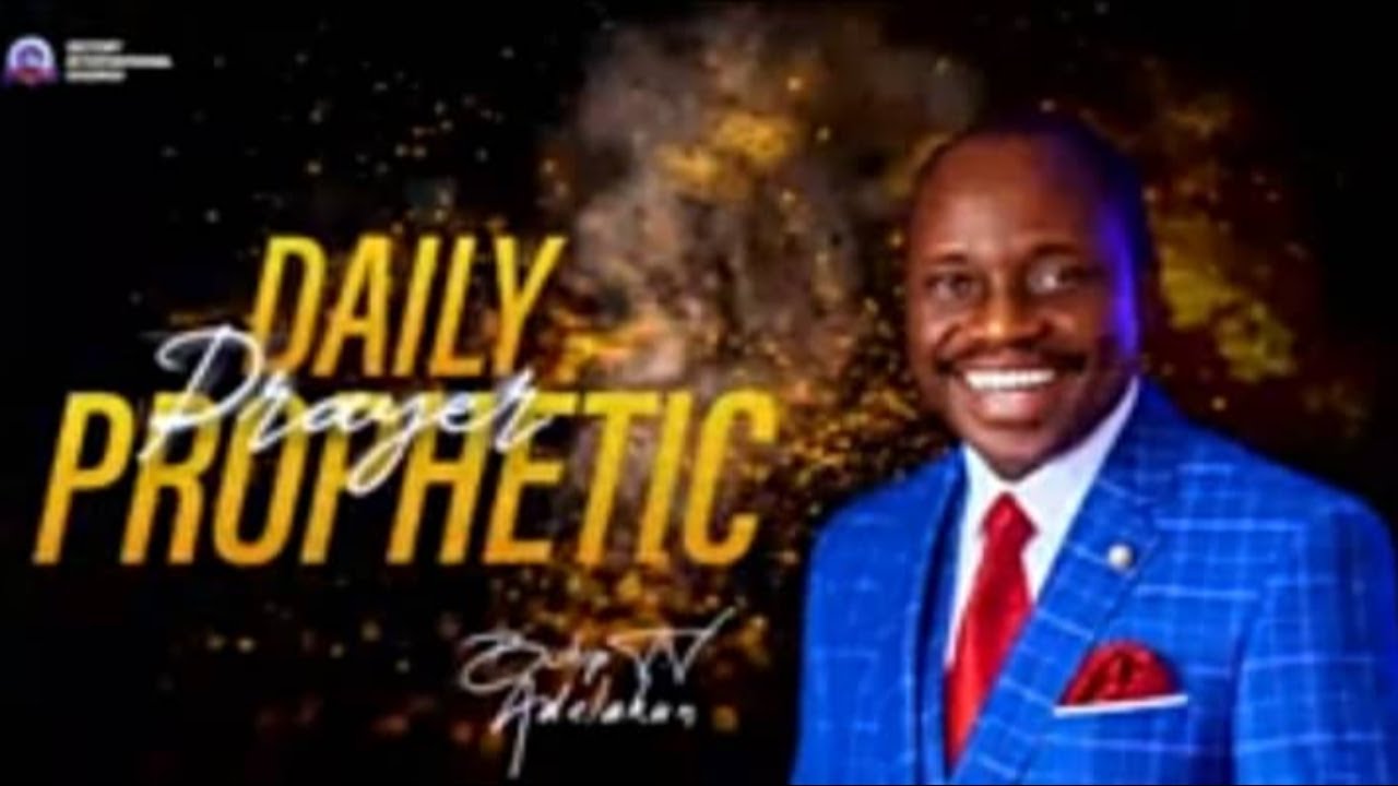 DAILY PROPHETIC PRAYER || MORNING || 04-03-2025 - YouTube