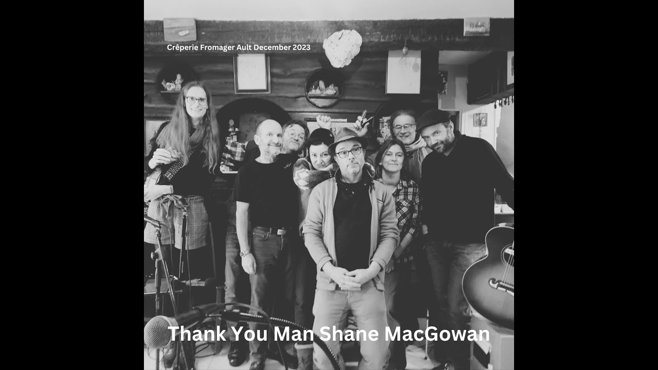 Thank You Man Shane MacGowan - YouTube