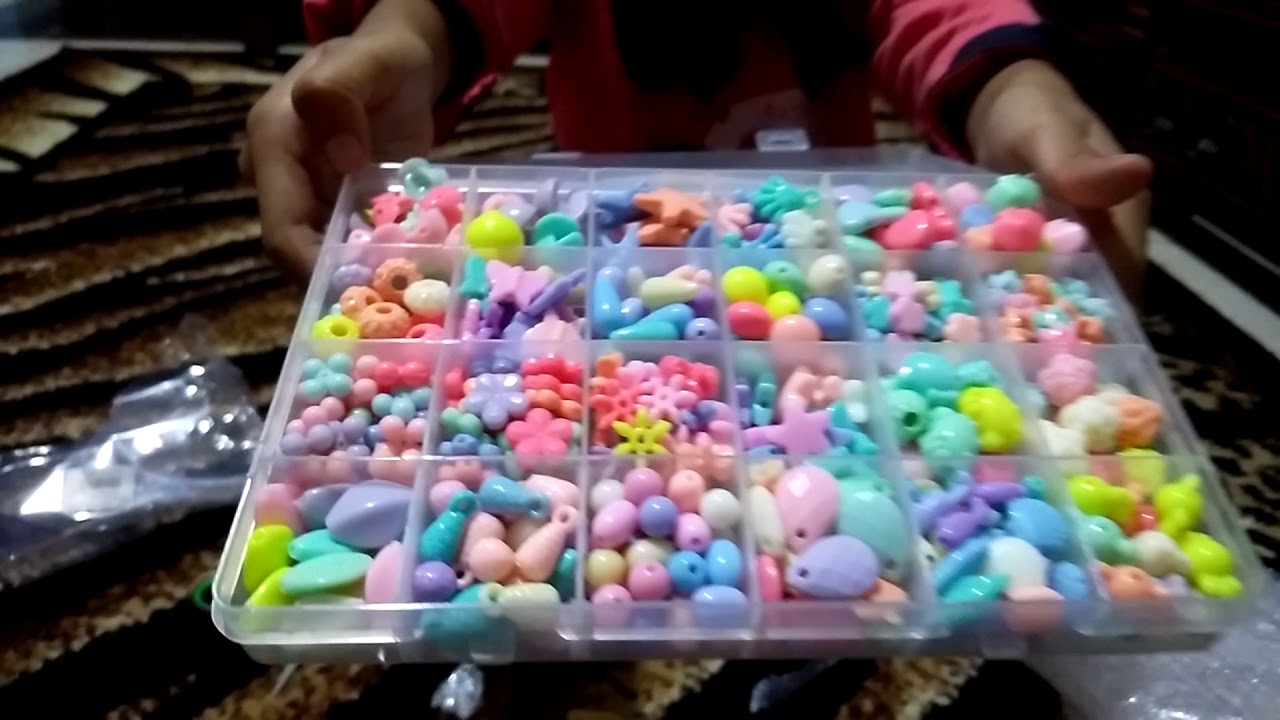 MAINAN EDUKASI ANAK MERONCE MANIK-MANIK - YouTube