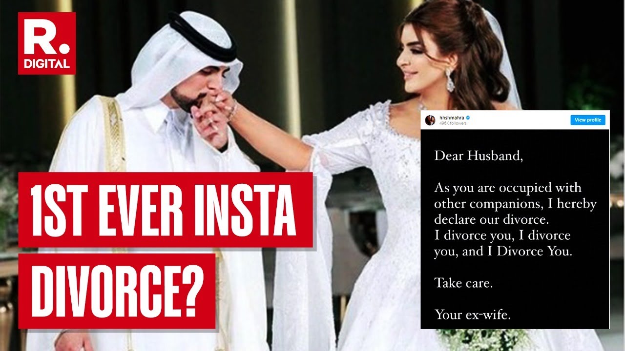 Dubai Princess Shaikha Mahra Gives Husband 'Triple Talaq' in Instagram ...