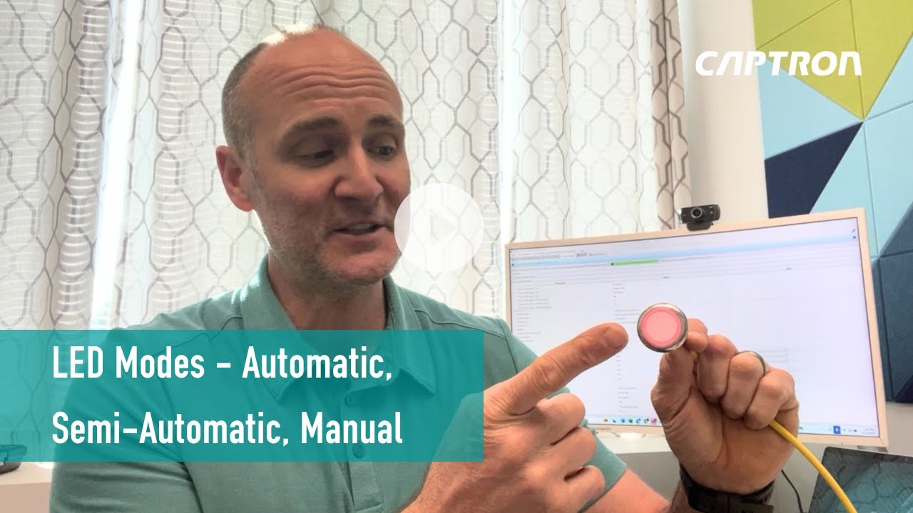 CAPTRON CANEO LED Modes - Automatic, Semi-Automatic, Manual - YouTube