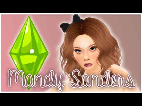The Sims 4 Create A Sim | Mandy Sanders (Gothic Chic) - YouTube