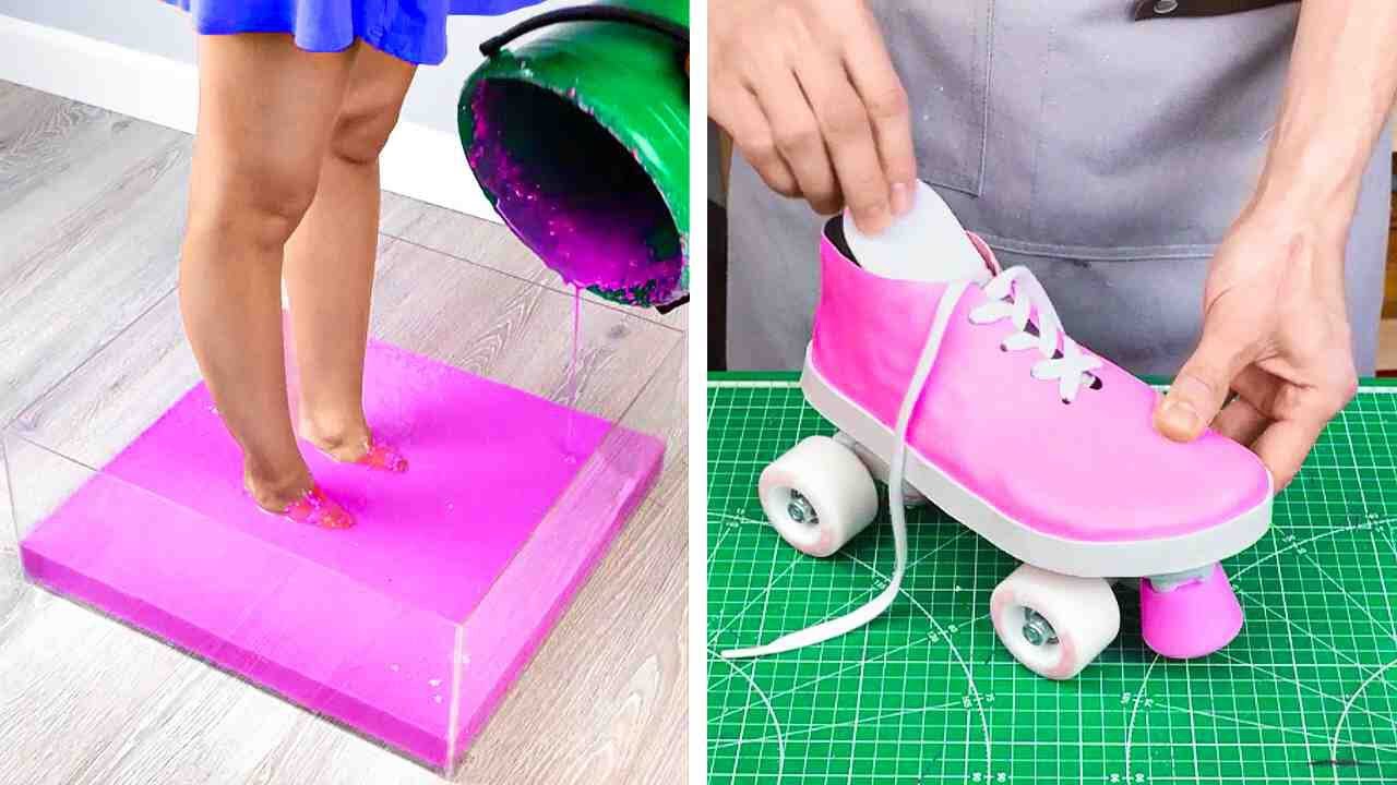 HE MADE ROLLER SKATES FOR GIRLFRIEND || UNIQUE PROJECTS FOR UNIQUE ...