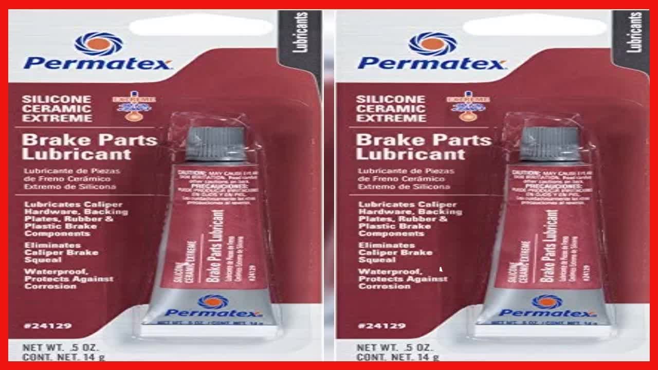 Permatex 24129 Silicone Extreme Brake Parts Lubricant, 0.5 fl. oz ...