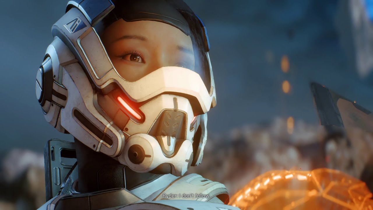 First Time Playing Mass Effect Andromeda - Biotic Female Ryder - 1 ...