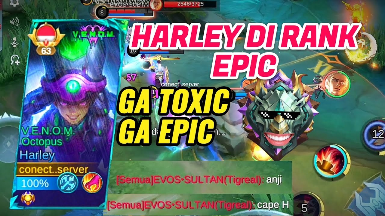 PERTAMA MAIN HARLEY DI EPIC BADAK AWAL SEASON 🔥 - YouTube