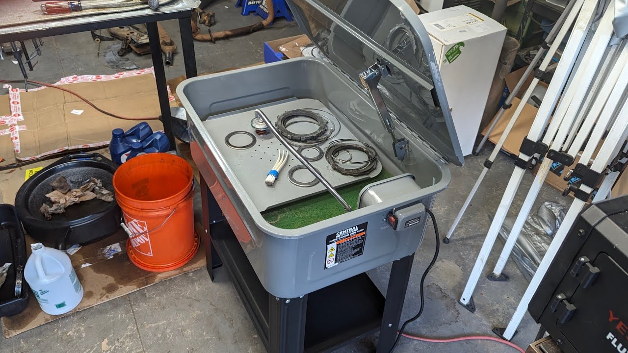 UNBOXING: Harbor Freight 20 gal. parts washer - YouTube