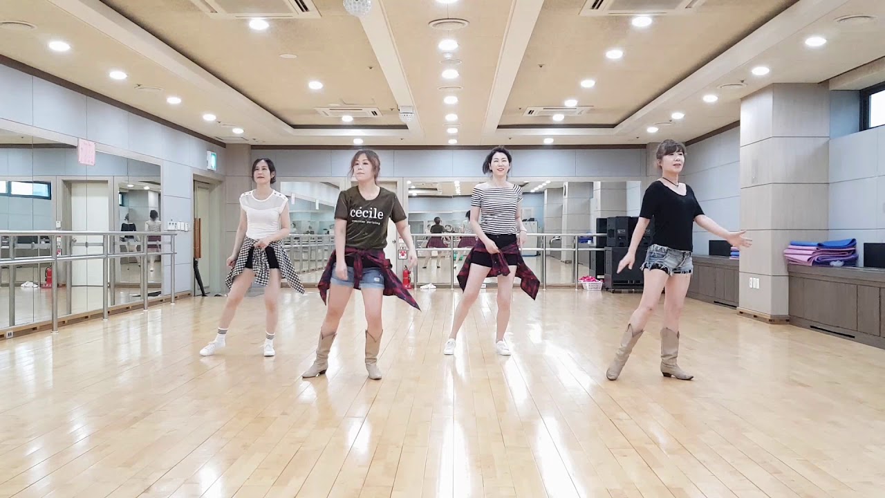 Diggin' Line Dance (Dance & Count) - YouTube