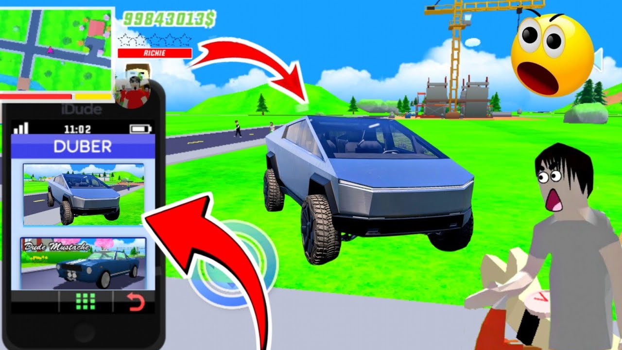2025 NEW UPDATE BIG CAR DRIVING IN DUDE THRFT WARS.EXE #98 - YouTube