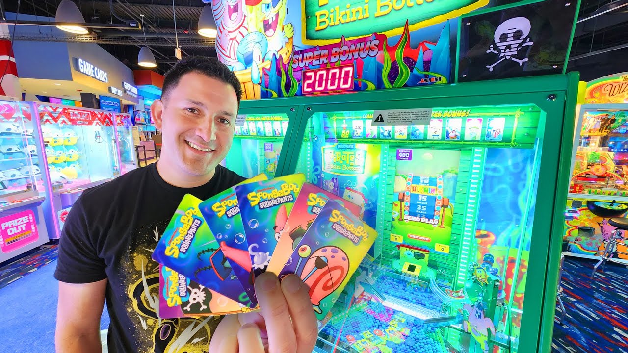 Can we WIN the Super Bonus on the Spongebob Ball Pusher Game?! - YouTube