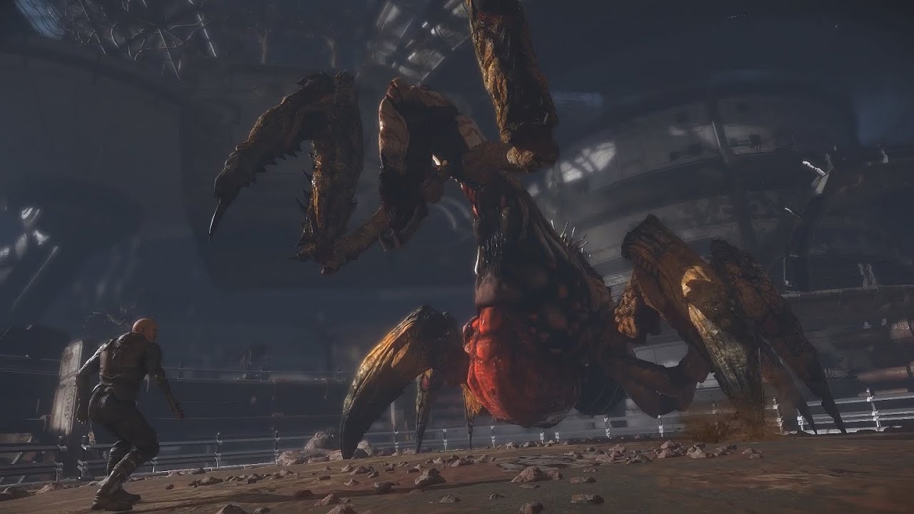 The Technomancer First Boss Fight - YouTube