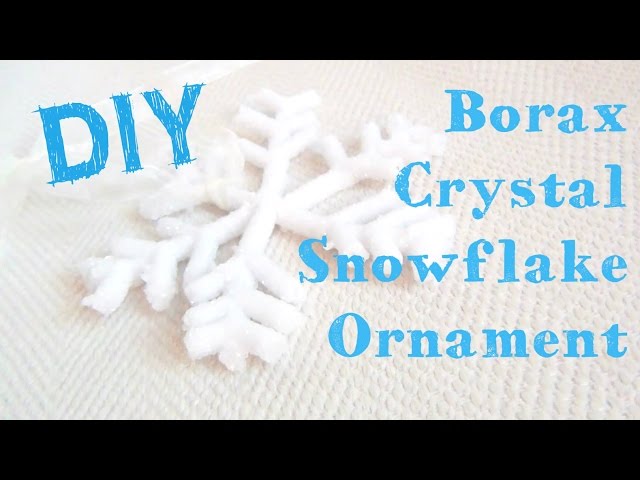 Borax Crystal Snowflake Kit As Seen On The Martha Stewart Etsy