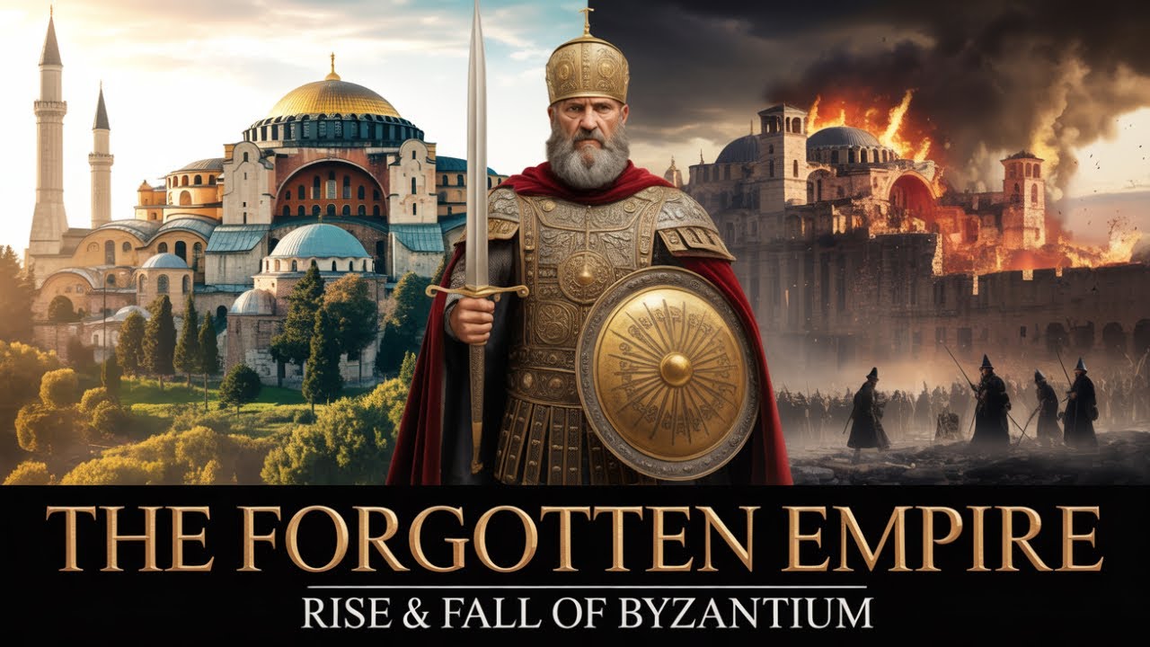 The Byzantium Empire's RISE and FALL Revealed by Historian - YouTube