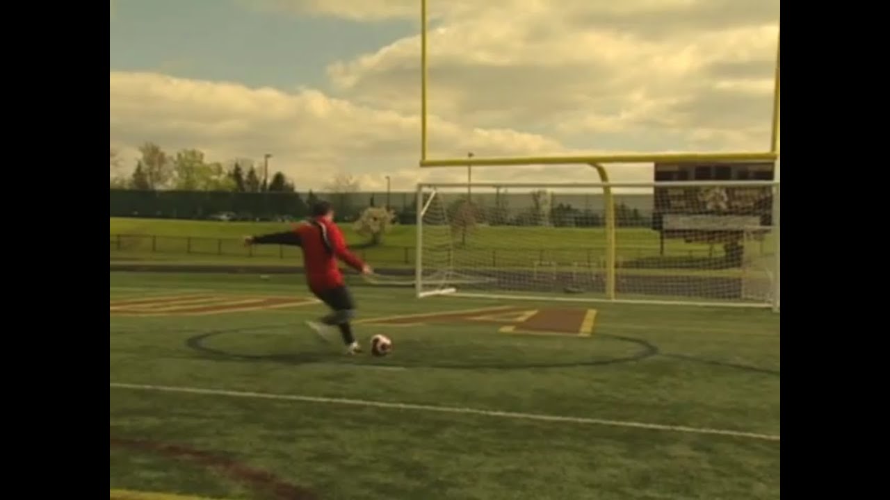 How To Score A Soccer Football Penalty Shot - YouTube