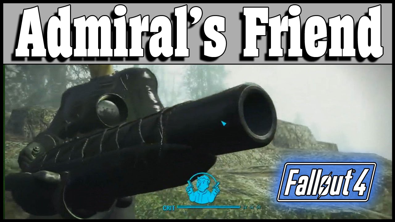 Fallout 4: Fallout 4: Far Harbor Unique "Admirals Friend" Harpoon Gun ...