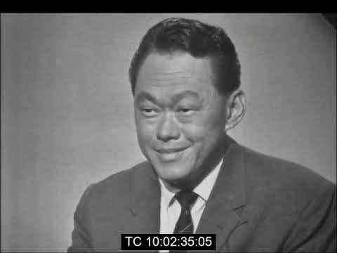 Lee Kuan Yew Interview  | Reveals the American CIA Tried to Bribe a Singaporean Official | Aug 1965