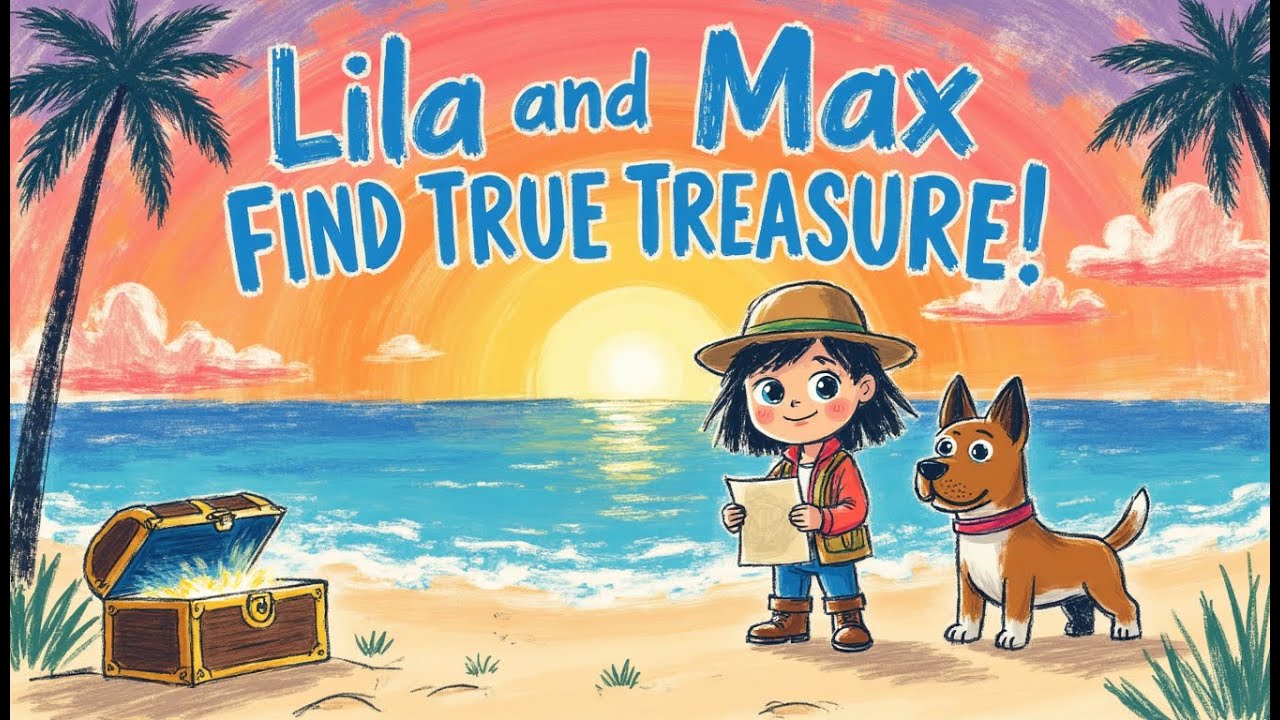 Lila and Max Find True Treasure! Bedtime Story for Kids - YouTube