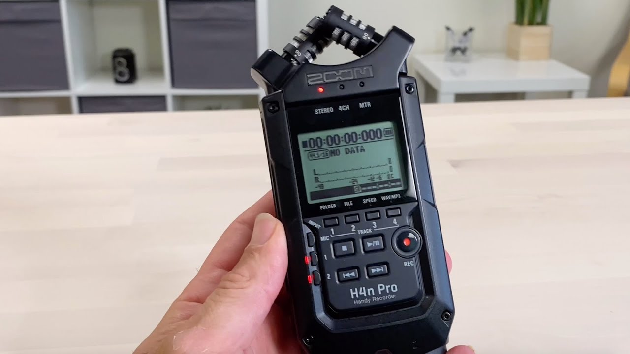 Zoom H4n Pro 4-Track Portable Audio Recorder Review - YouTube