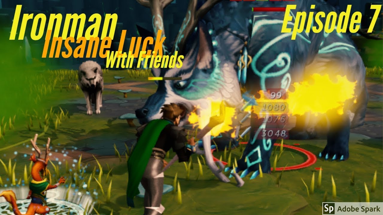 RS3 Ironman Series | Episode 7 | Godly Luck with Friends - YouTube