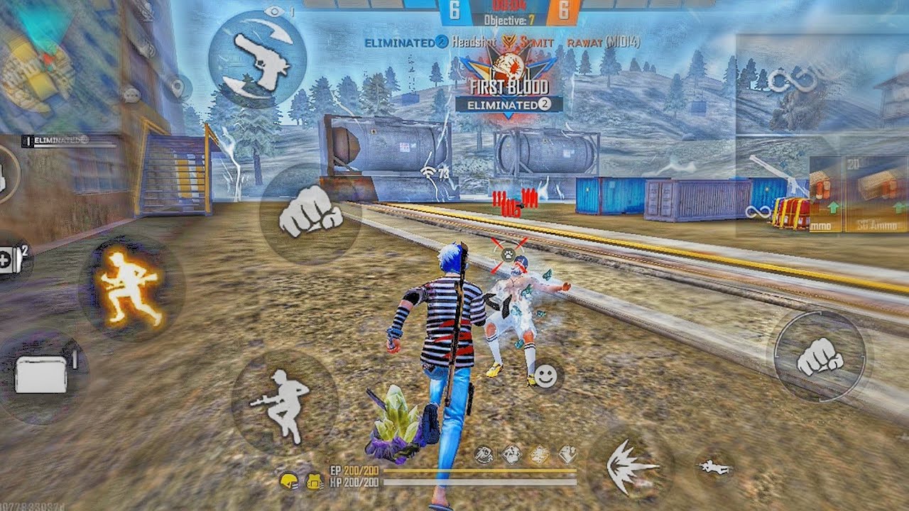 3 finger custom hud free fire || best 3 finger custom hud in ff @W ...