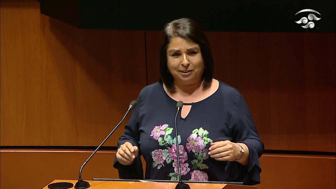 Sen. Antares Vázquez (Morena) habla a favor de nombramiento de Horacio ...