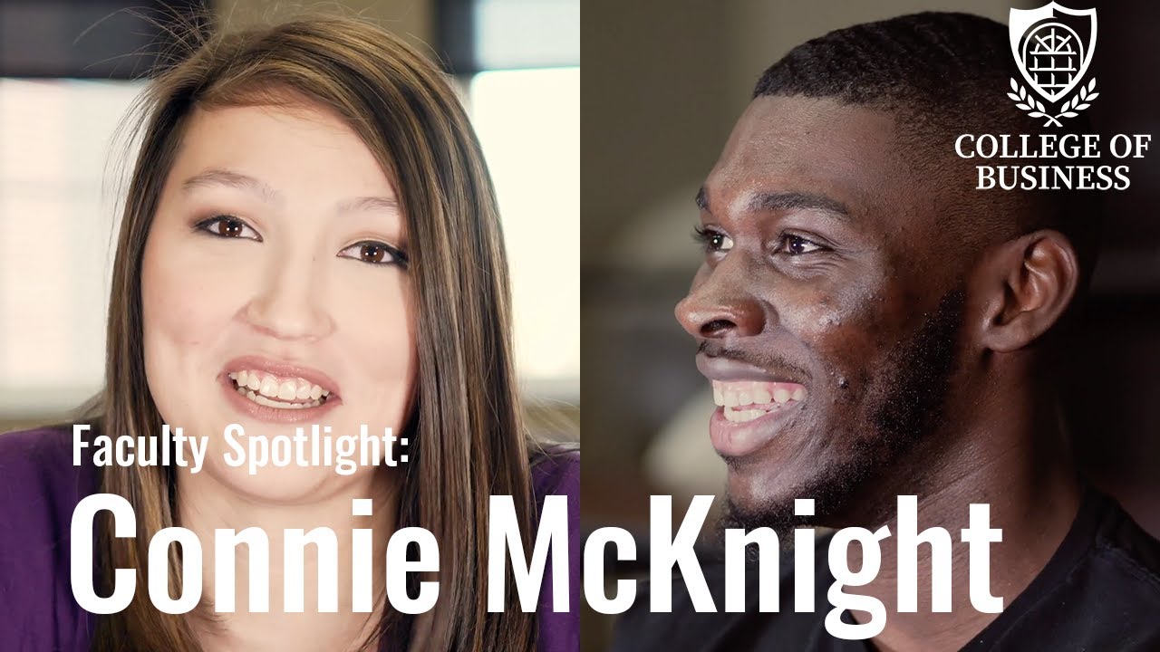 Faculty Spotlight: Connie McKnight | UCA College of Business - YouTube