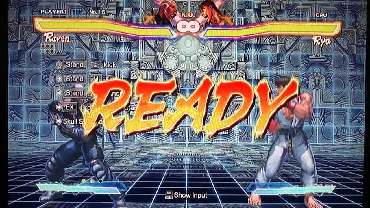 Street Fighter X Tekken Raven Trials Part 1 - YouTube