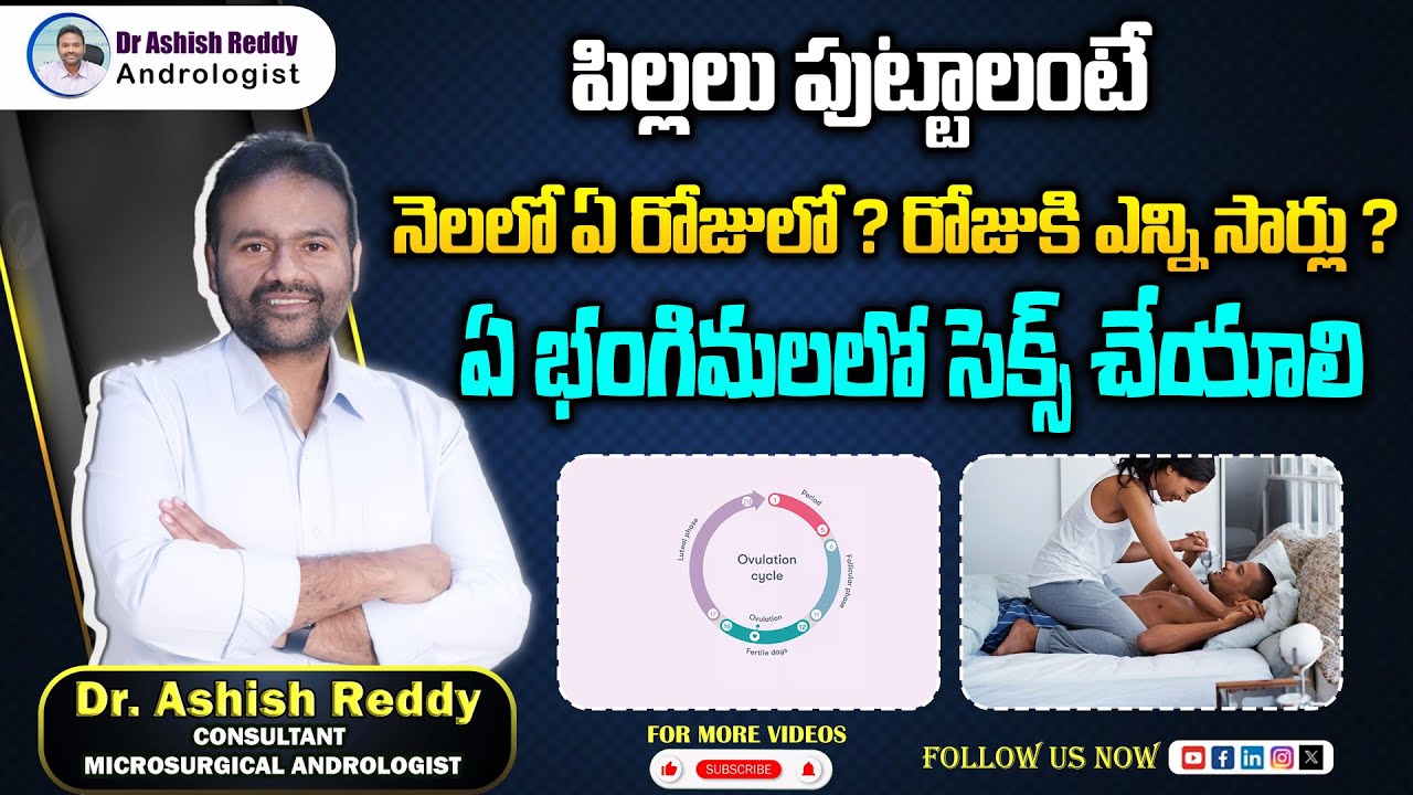 ఆ సమయంలో, ఈ యాంగిల్స్ లో కలిస్తే గర్భం గ్యారెంటీ | Tips to Get Pregnant ...