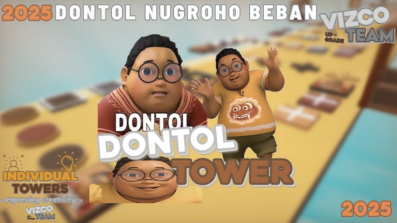 Jangan maen tower dontol ini kalau muka kalian kaya dontol beban ampas ...