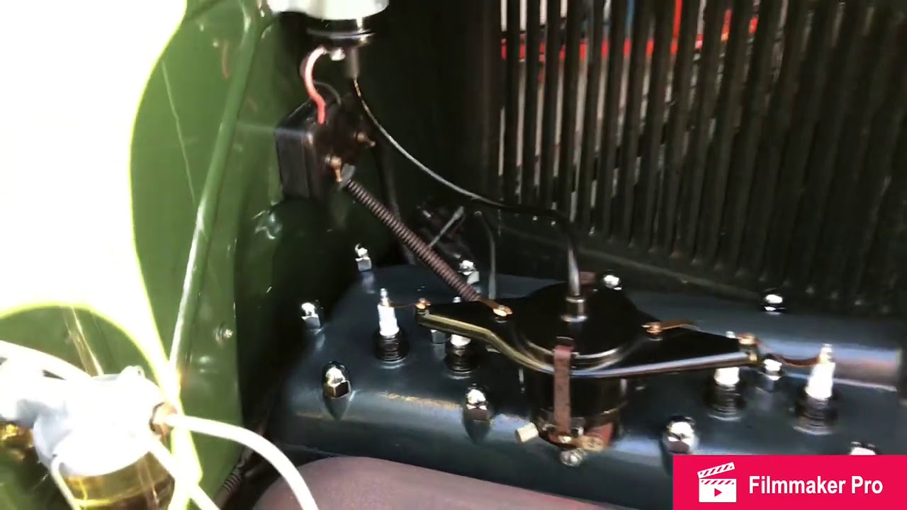 Ford Model A Engine Running in Optimal Condition after Tune Up and ...