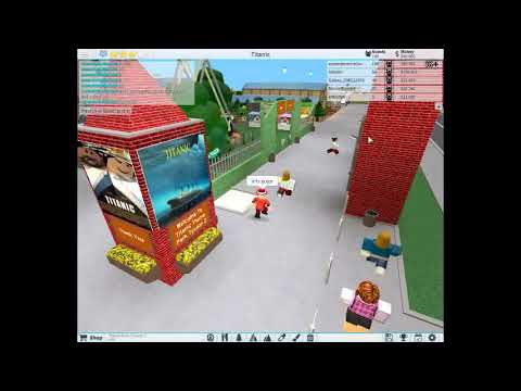 Titanic in Theme Park tycoon2 - YouTube