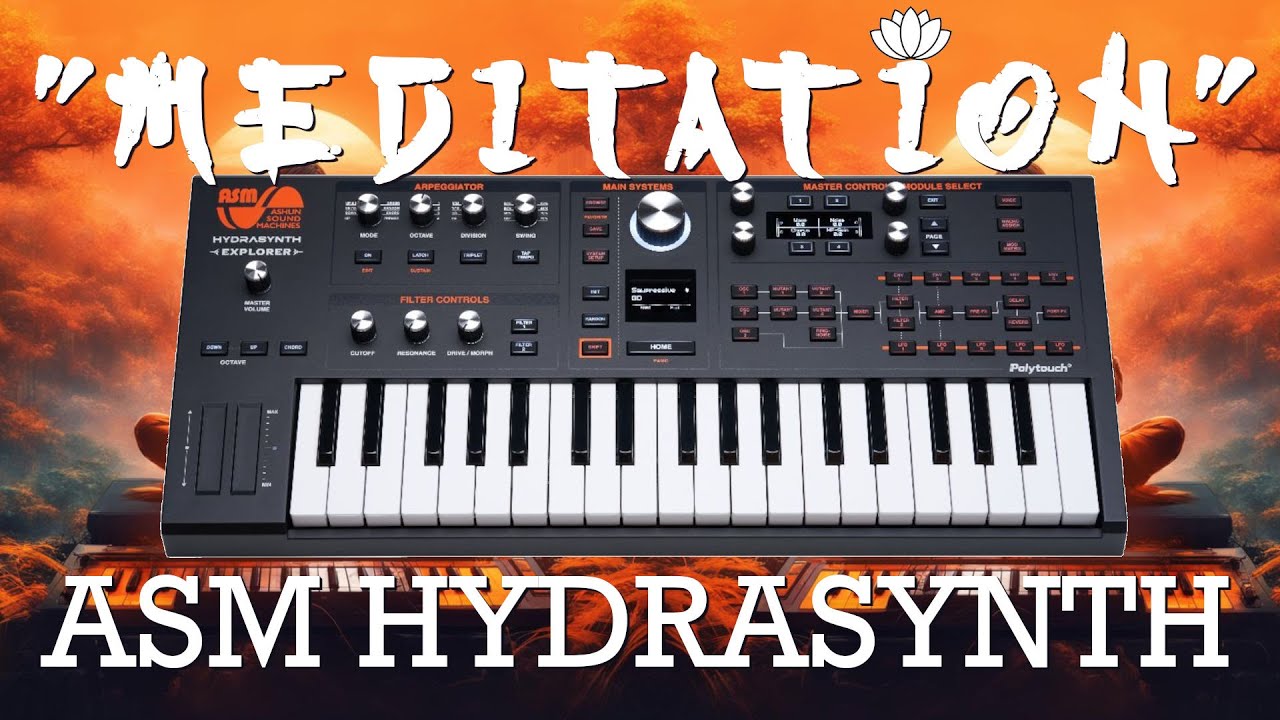 ASM Hydrasynth - "Meditation" (55 presets) - YouTube