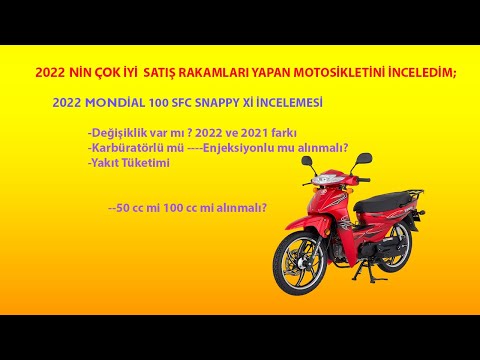 2022 MONDİAL 100 SFC Snappy X İ