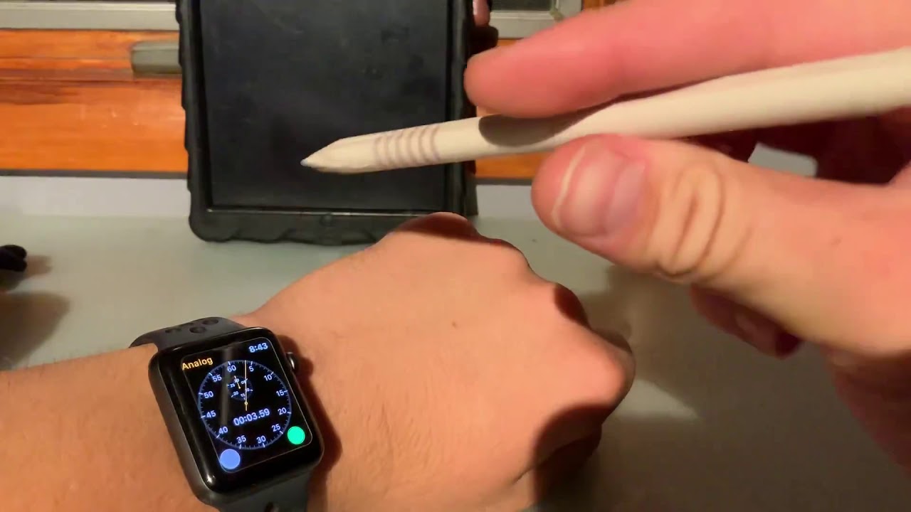 How to use Apple Pencil on the Apple Watch!! - YouTube