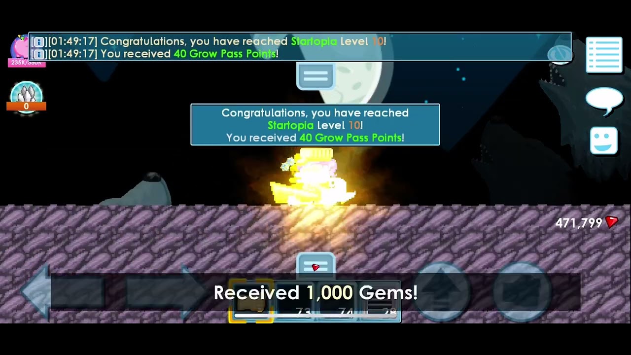 maxing level 10 startopia in Growtopia! - YouTube