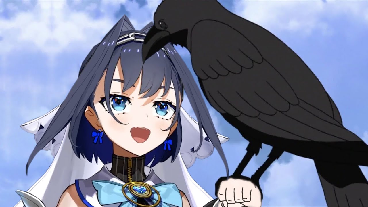 Kronii wants to befriend crows - YouTube