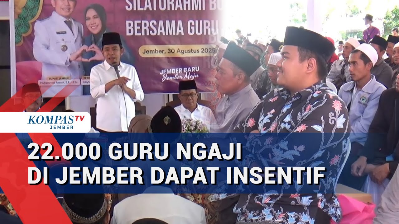 22 Ribu Guru Ngaji di Jember Terima Insentif Rp1,5 Juta dari Pemkab ...