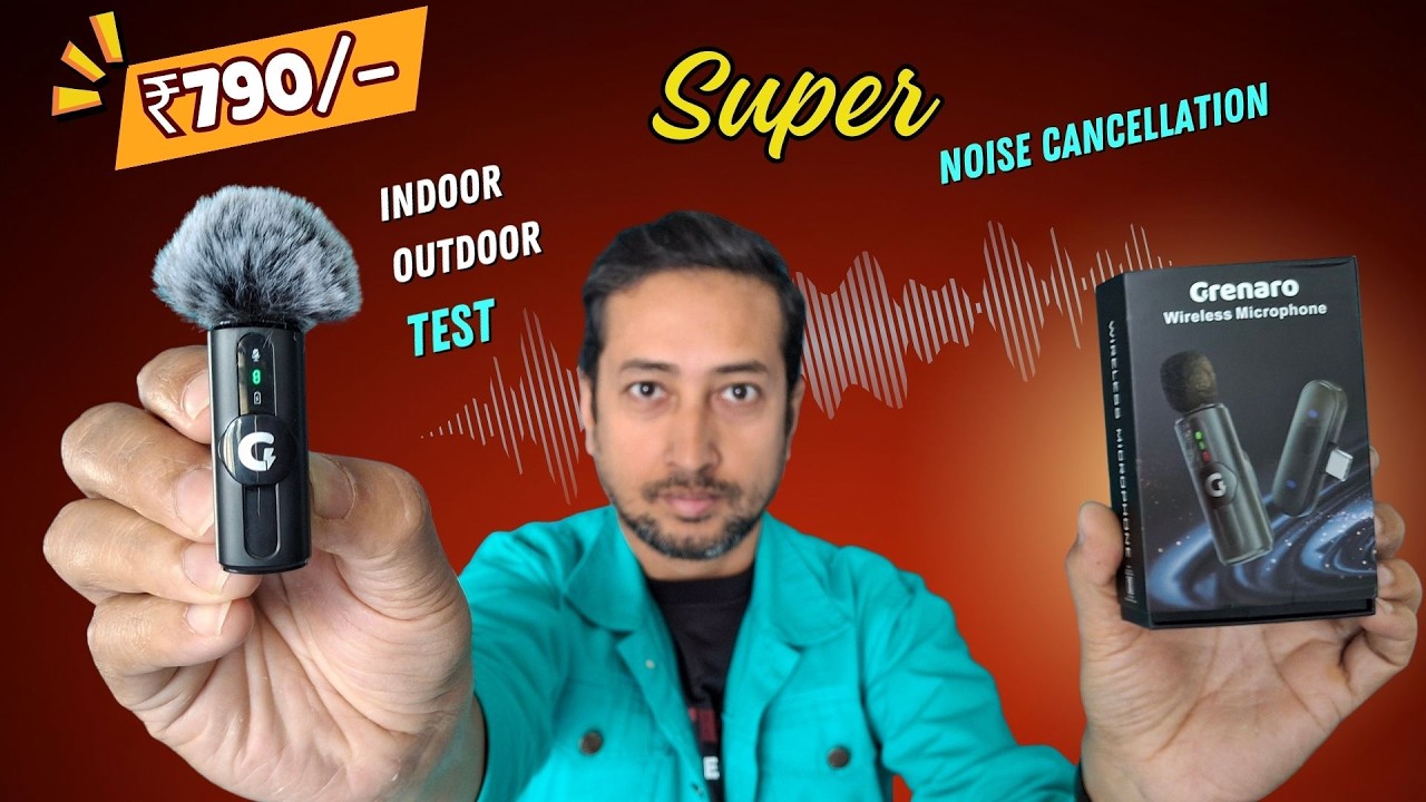 Cheap and Best Wireless Mic 🤩 Best wireless mic under 1000 in India ⚡️ ...