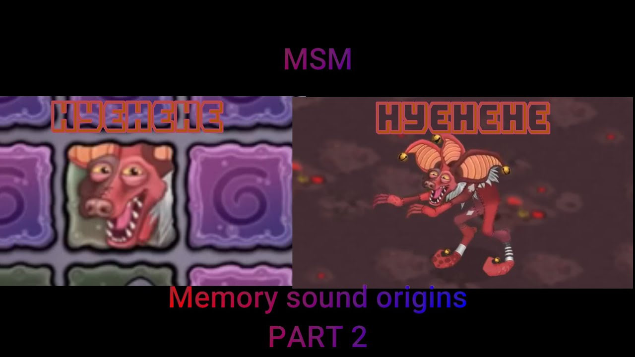 MSM memory game sound origins part 2 | My Singing Monsters - YouTube