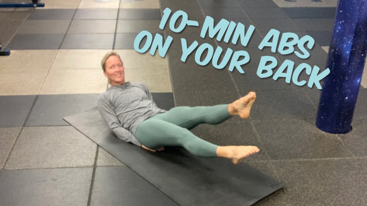 10-min of ABS on our back - YouTube