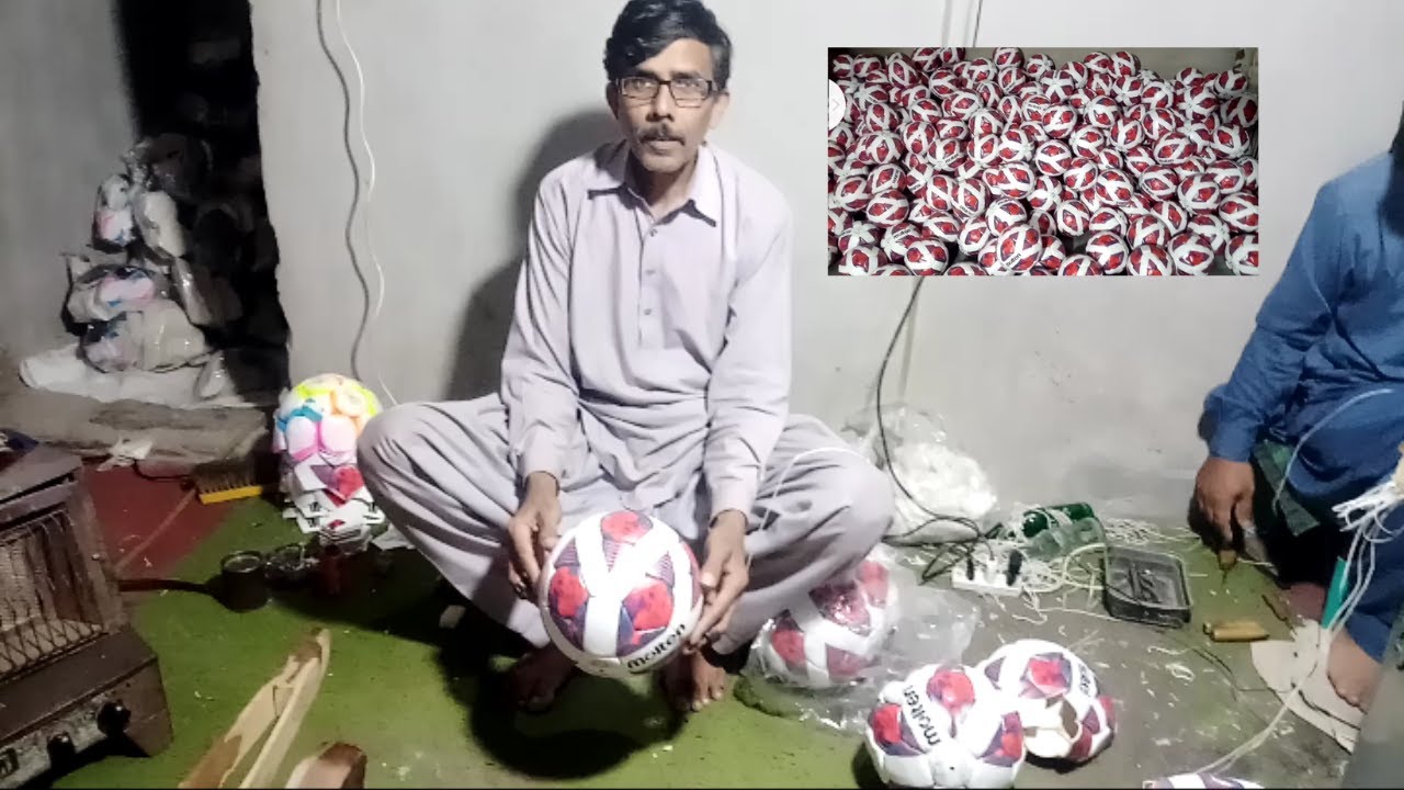 The Mass Production of Football in Factory | Amazing Techniques of ...