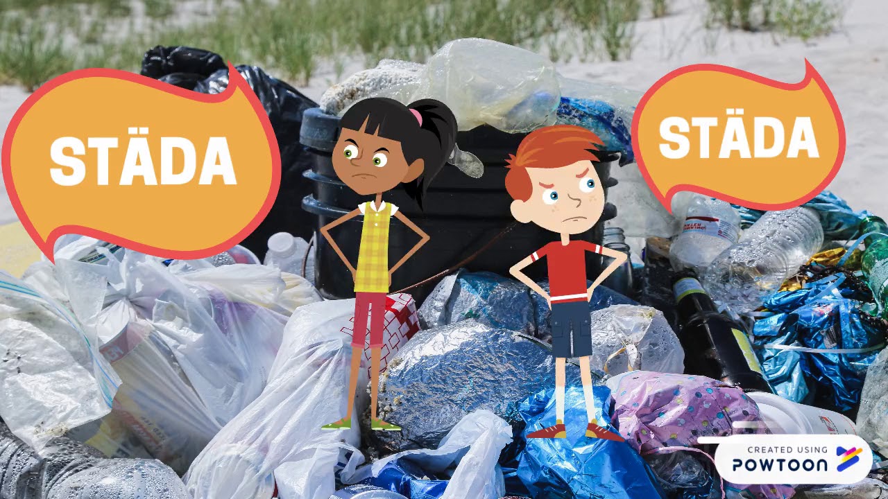 Städa - animerad film med Förskolelåtar, barnsånger - YouTube