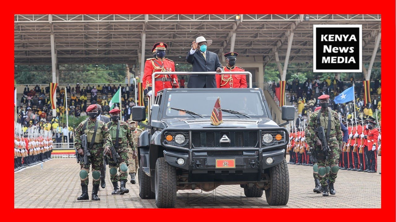 Ugandan President Yoweri Museveni's inauguration swearing-in Ceremony ...