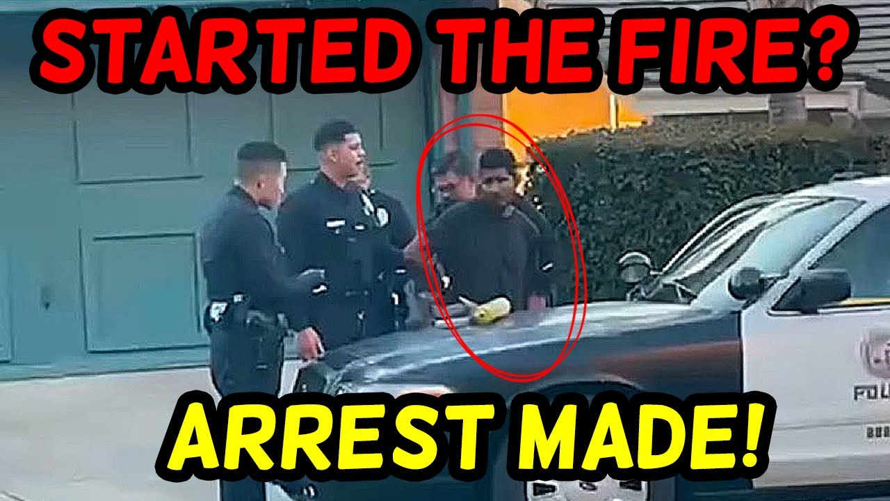 Kenneth Fire. MAN ARRESTED! ARSON. Fires Spreading. Joe Rogan Blasts ...