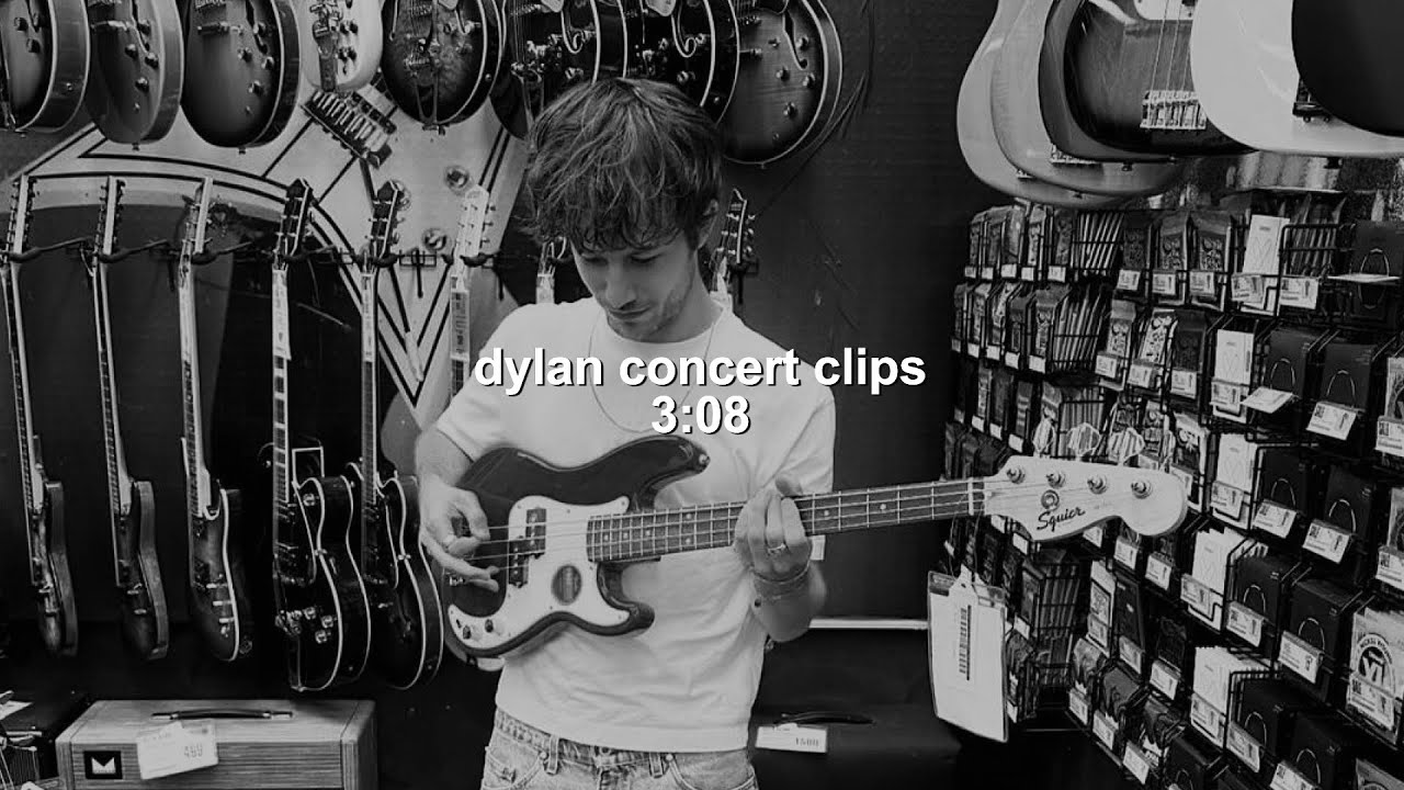 dylan minnette concert clips (scene pack) - YouTube