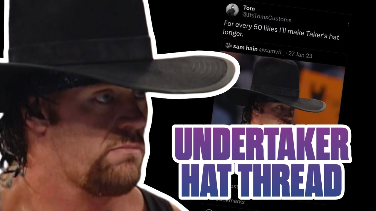I Made Undertaker's Hat Bigger (After Every 50 Likes) - YouTube